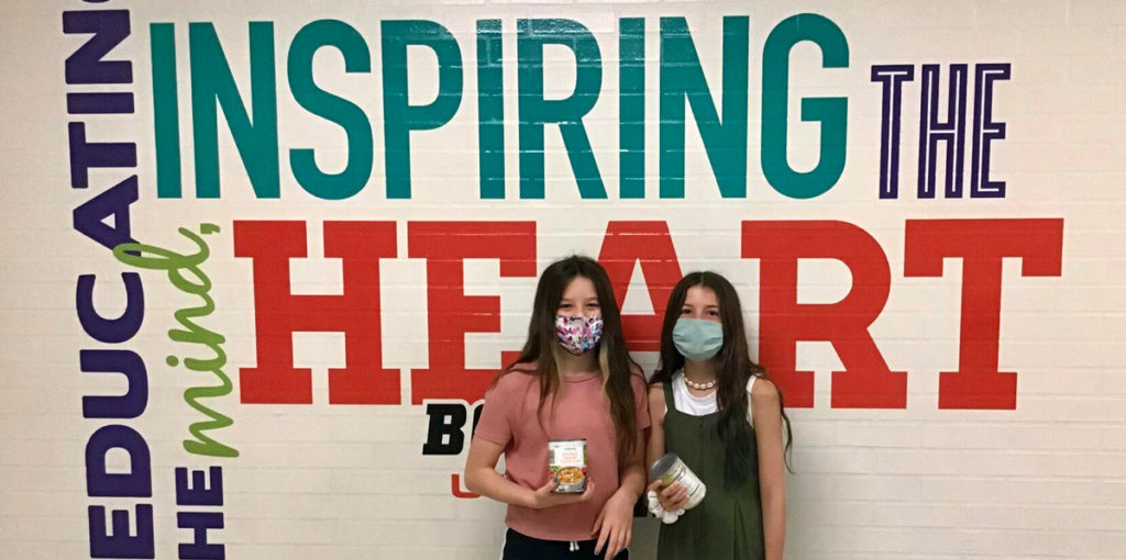 Boyce Middle School drive collects 600 pounds of food for SHIM - SHIM